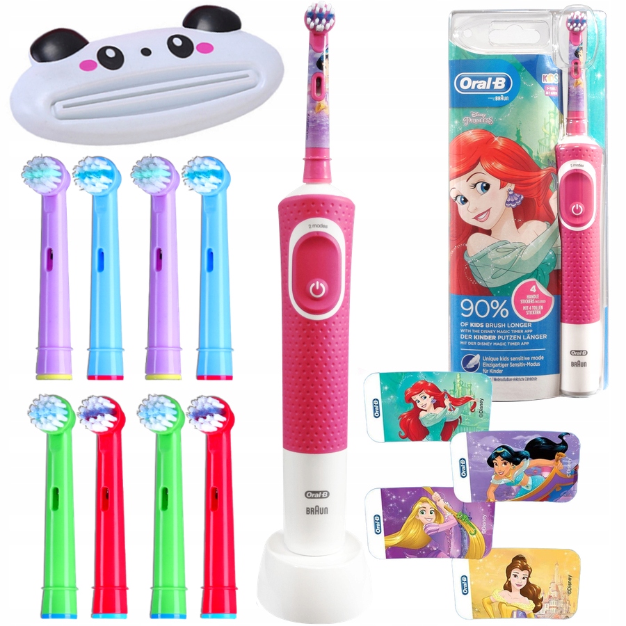Oral-B Szczoteczka Elektryczna Dla Dzieci KOŃCÓWKI - 10711368432 - oficjalne archiwum Allegro
