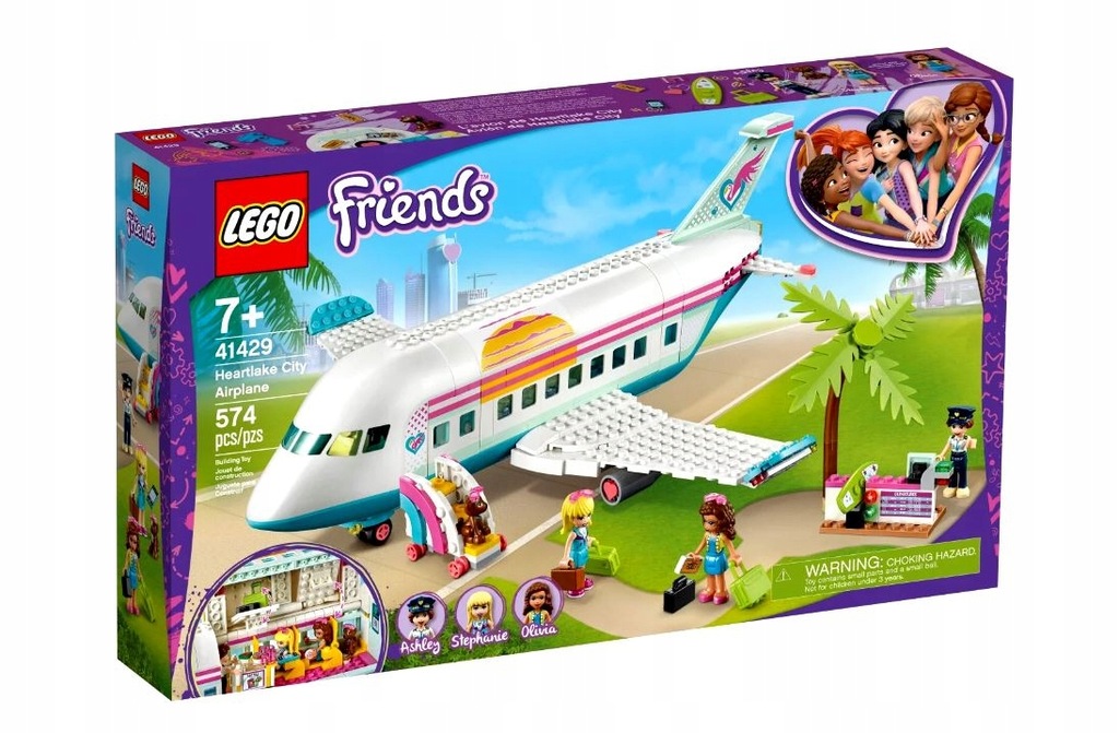 Lego Friends 41429 Samolot z Heartlake City - 12455801414 - oficjalne ...