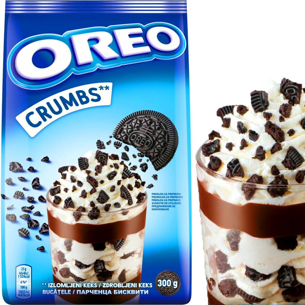 OREO - POSYPKA - POKRUSZONE CIASTECZKA - 300g - 11840177580 - oficjalne ...