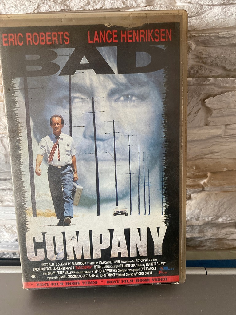 Bad Company VHS Eric Roberts/Henriksen - 13410181951 - oficjalne ...