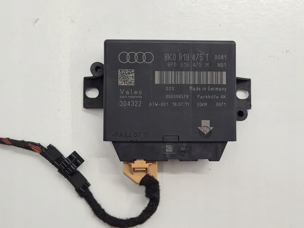 AUDI A4 B8 A5 8T MODUŁ STEROWNIK PDC 8K0919475T - 14056704348 - oficjalne archiwum Allegro