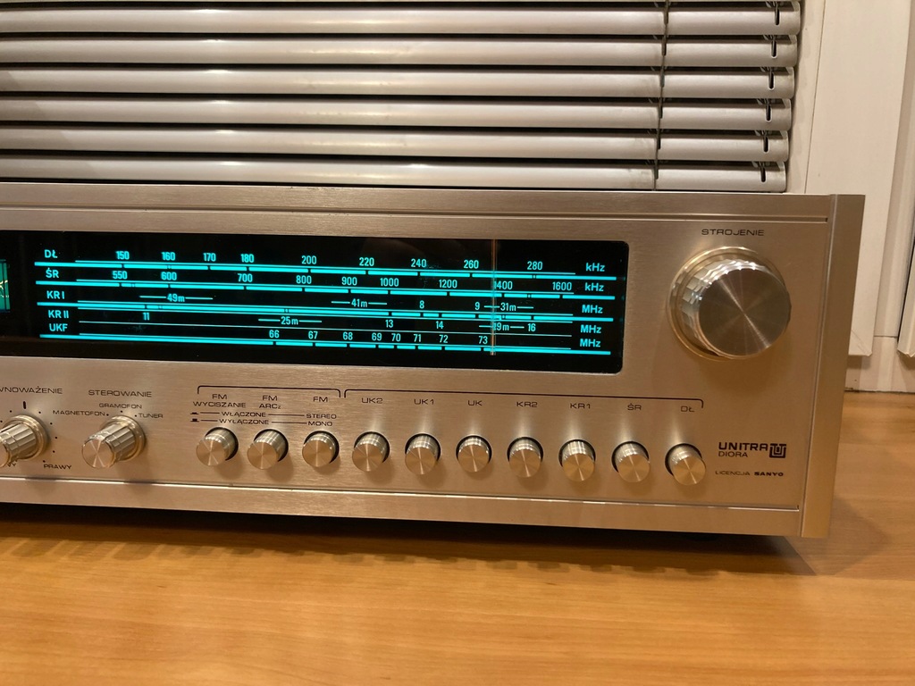 Unitra Diora Elizabeth Stereo DST202 lic. Sanyo - 12393317568 ...