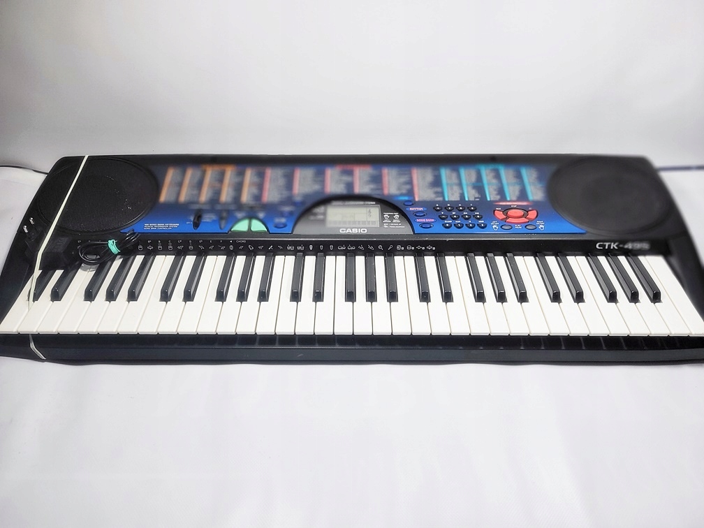 Keyboard CASIO CTK-495 - 13665121026 - oficjalne archiwum Allegro