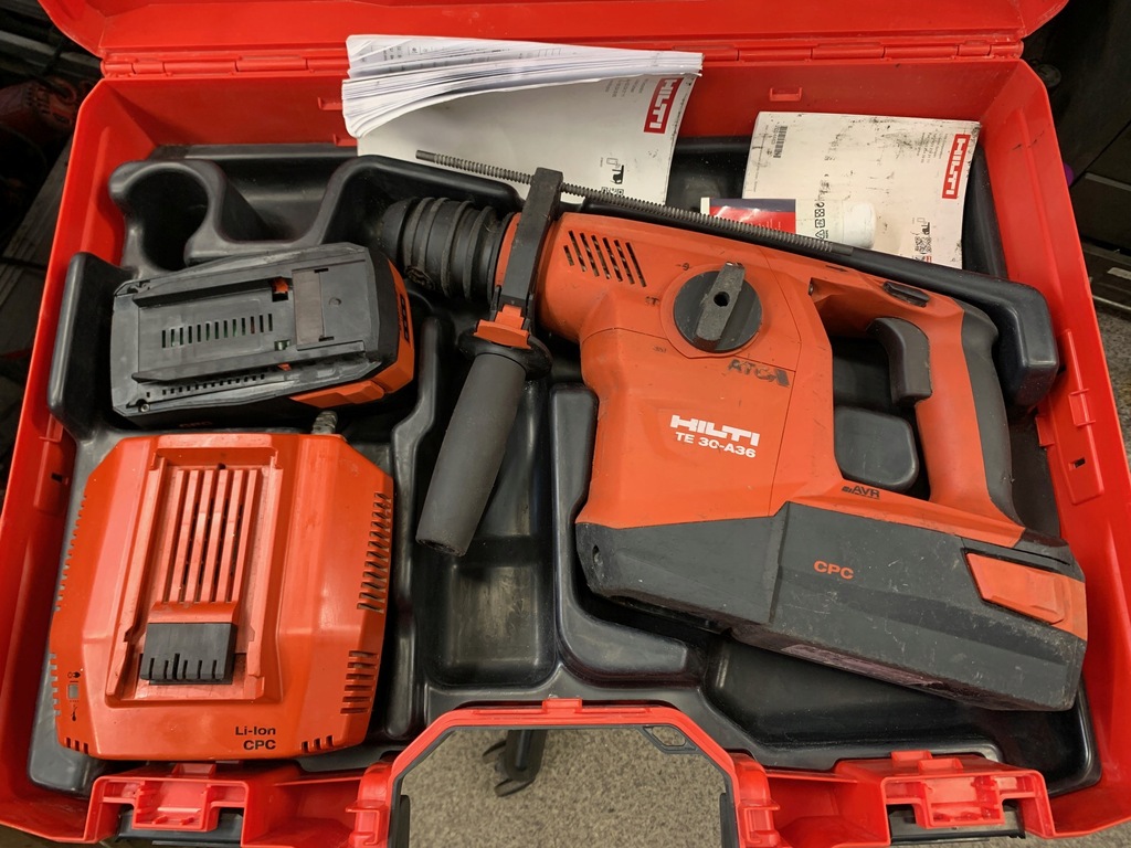 HILTI TE 30-A36 5,2Ah - 13046218363 - oficjalne archiwum Allegro