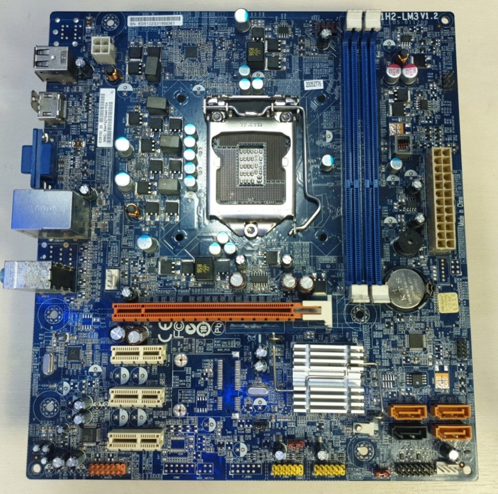 Płyta główna ECS H61H2-LM3 V1.2 LGA1155 H61 USZK - 12915959614 ...