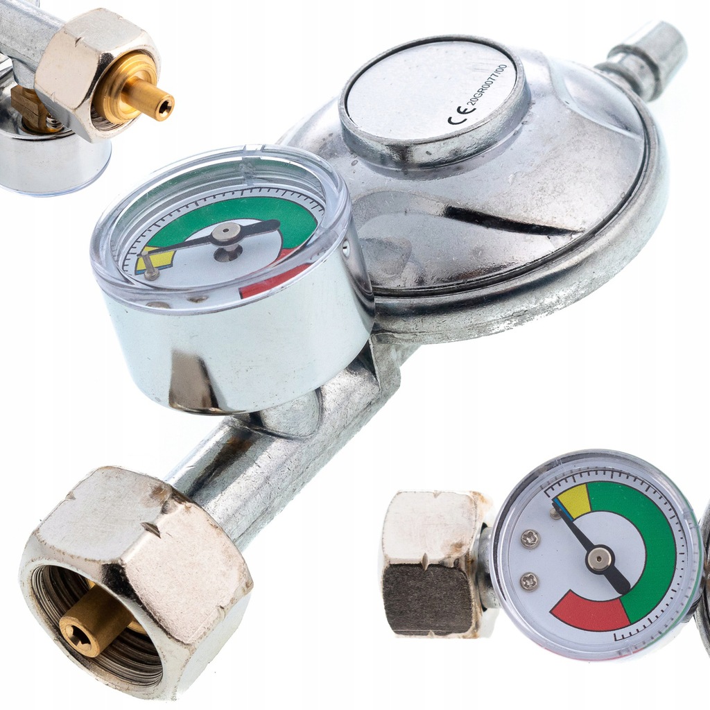 REDUKTOR GAZU BUTLI GAZOWEJ PROPAN BUTAN MANO 11KG - 9980078603 - oficjalne archiwum Allegro