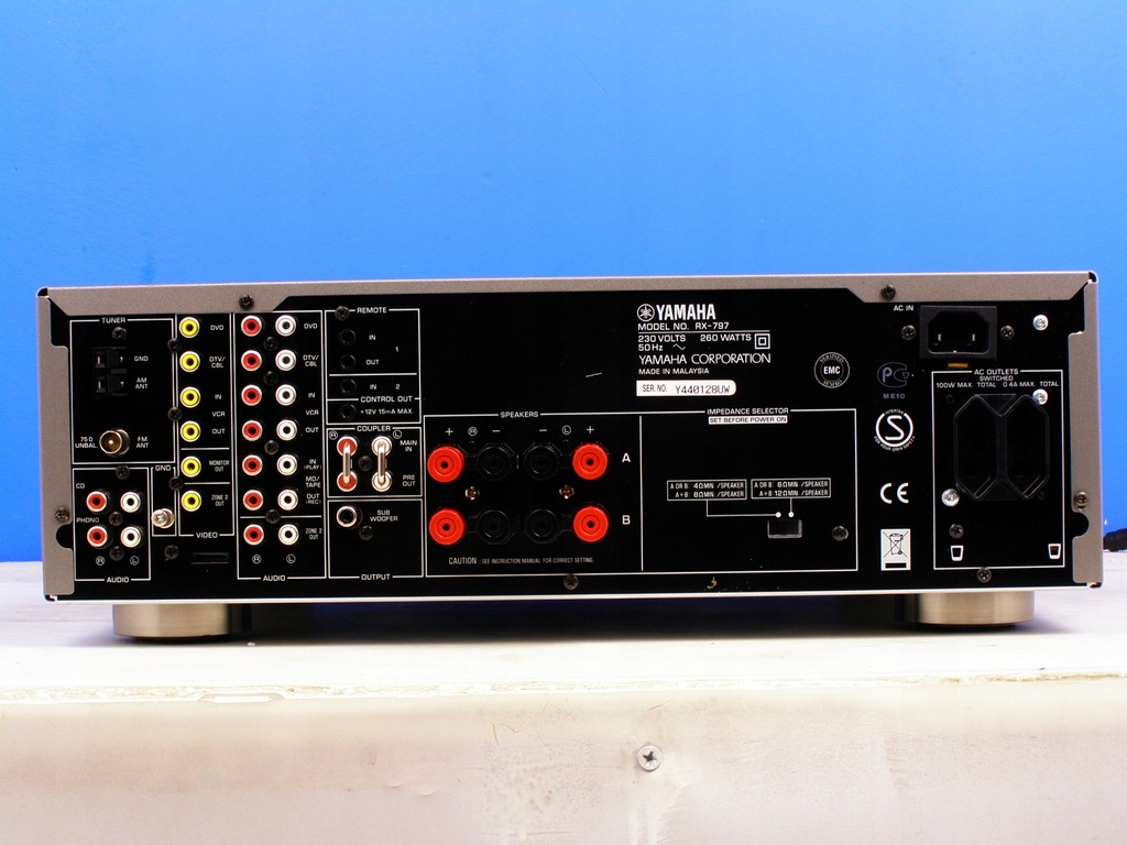 Купить Yamaha RX-797 Modern 2x100W Stereo Receiver: отзывы, фото и ...