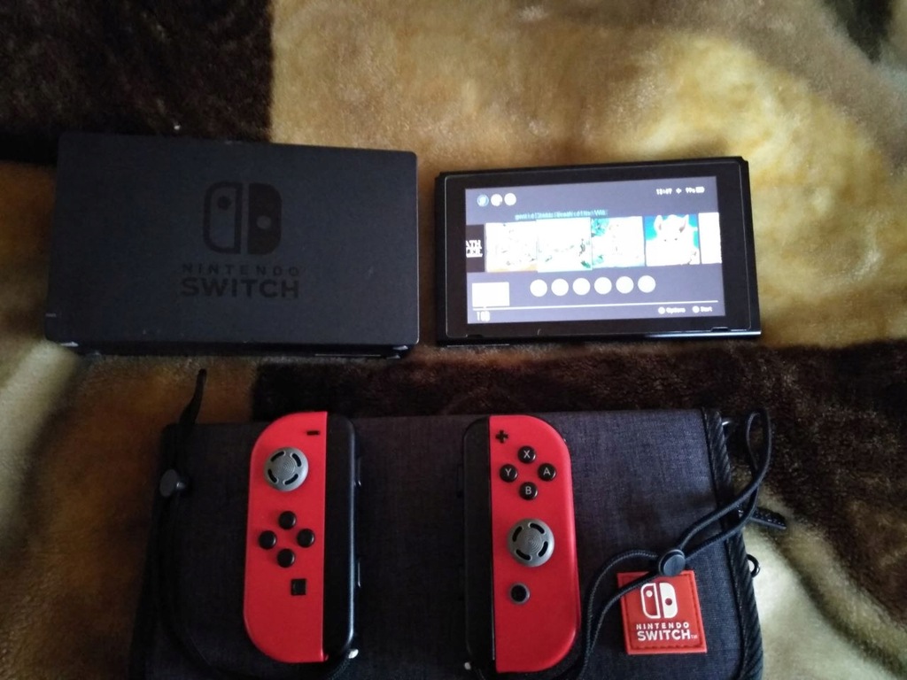 Nintendo Switch CFW 64 GB+32 - 9974821765 - oficjalne archiwum Allegro