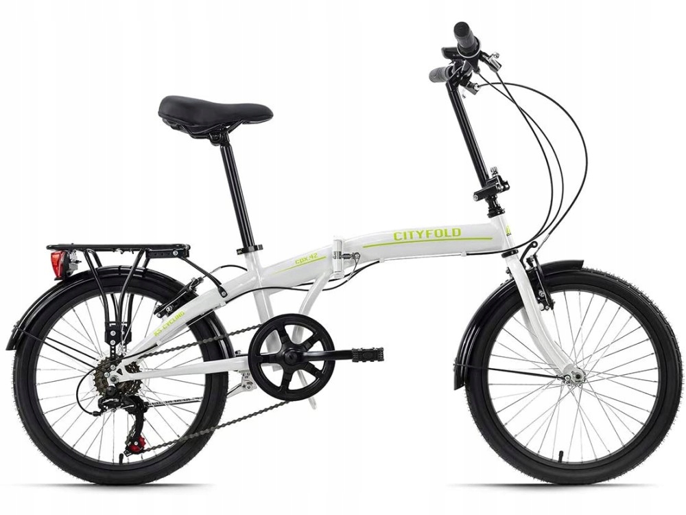 Rower Miejski Unisex 20 Składak Akcesoria Stalowy - 13650789339 ...