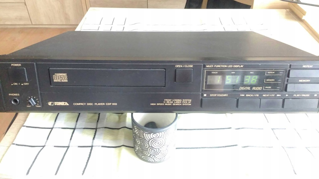 UNITRA FONICA Odtwarzacz CD CDF 003 compact disc - 14230328057 ...