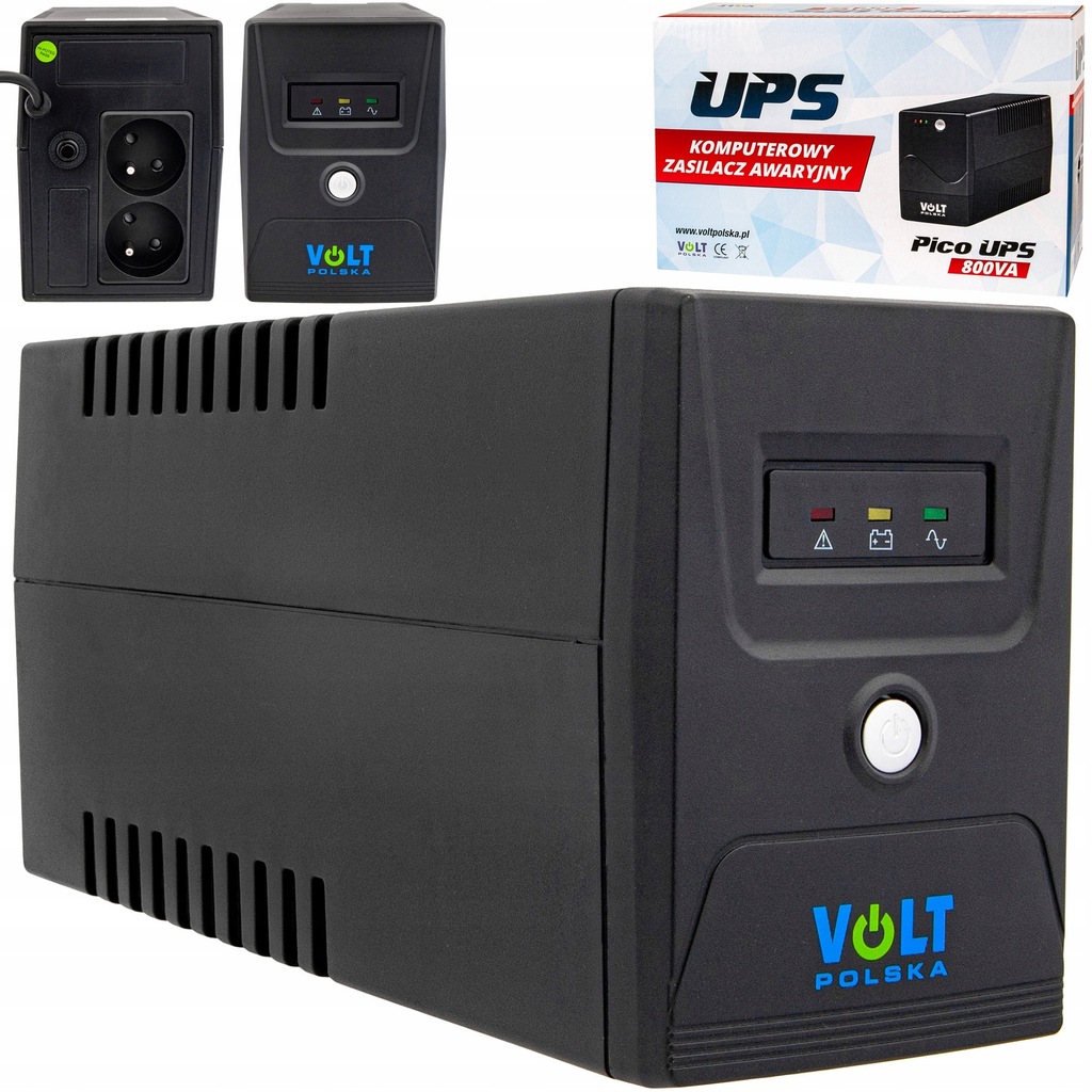 ZASILACZ AWARYJNY UPS 800VA/480W 9AH AKU 230V PICO - 13113770098 ...