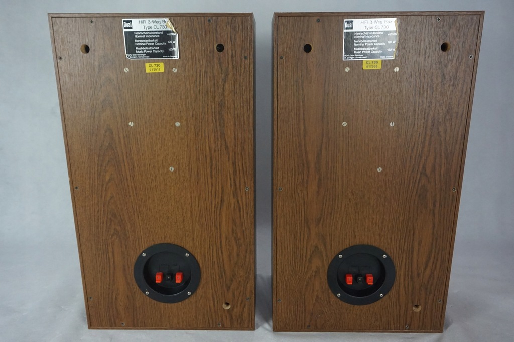 Kolumny głośnikowe Dual CL-730 Vintage Warszawa - 12446090584 ...