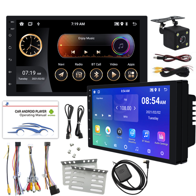 BLUETOOTH 2DINCAR RADIO +REVERSING CAMERA+GPS - 13444588070 - oficjalne ...