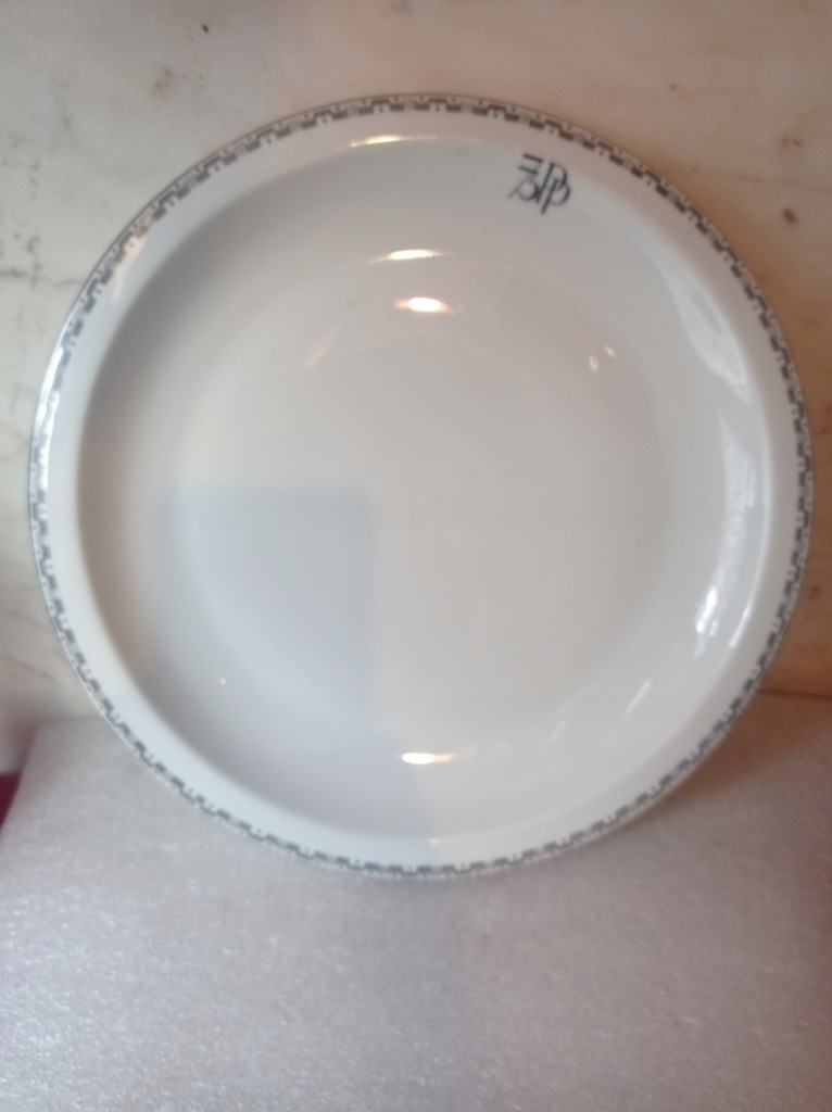 Ćmielów Polski talerz kantynowy 73PP Katowice 2RP - 11038666573 ...