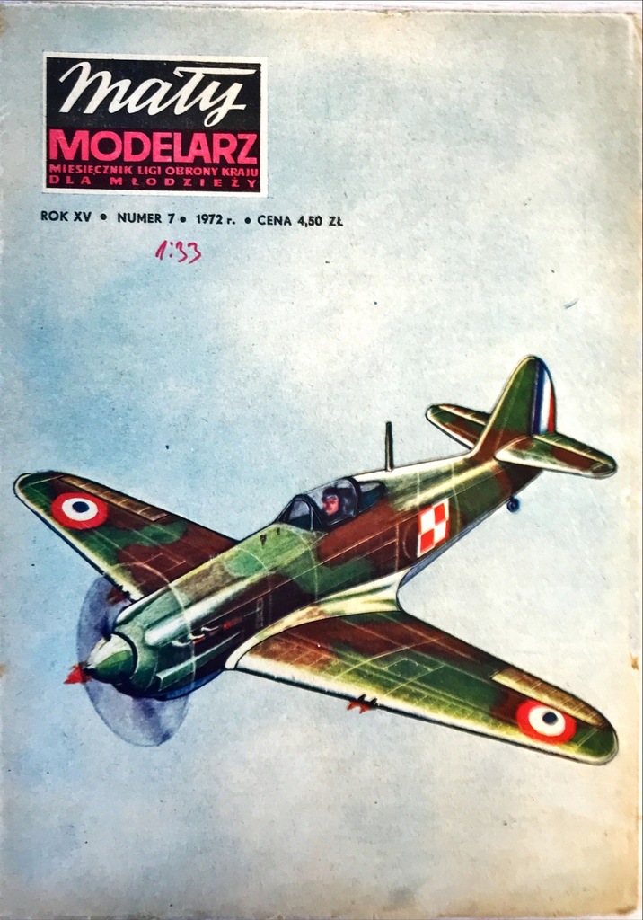 MAŁY MODELARZ 7 1972 - 15185980691 - oficjalne archiwum Allegro