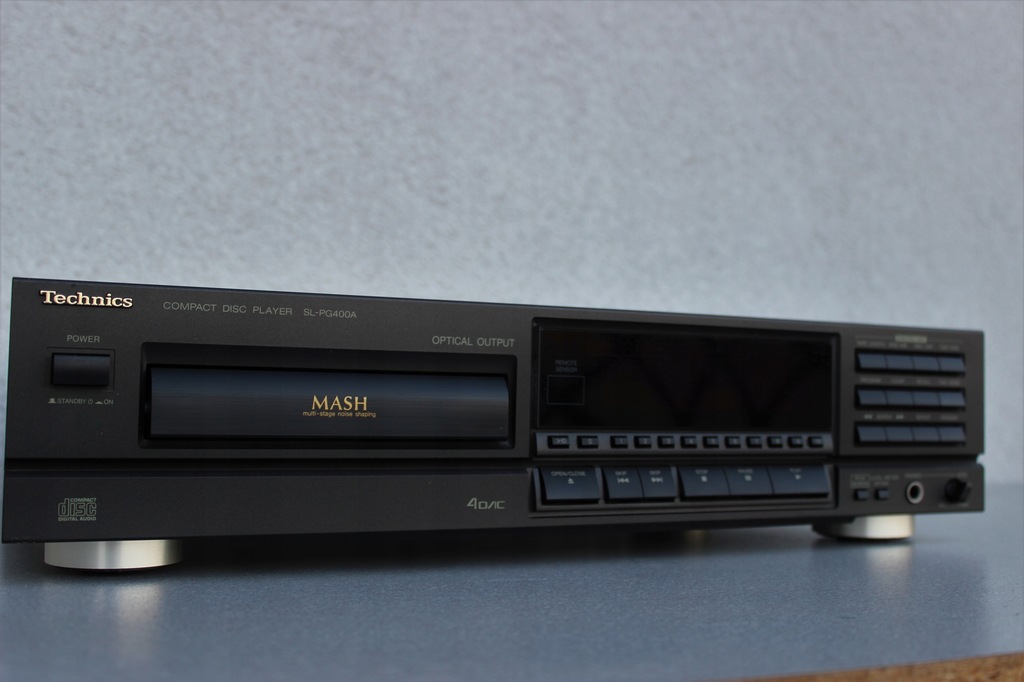 Odtwarzacz CD Technics SL-PG400A czarny - 11961372721 - oficjalne archiwum Allegro