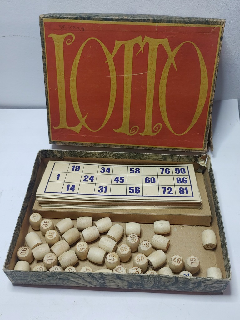 Kultowa gra PRL LOTTO z lat 60. (T30) - 12010950463 - oficjalne ...