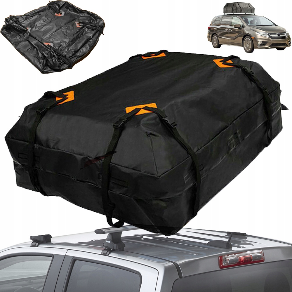 BOX DACHOWY DUŻY BAGAŻNIK BOKS SAMOCHODOWY NA DACH 425L WODOODPORNA ...