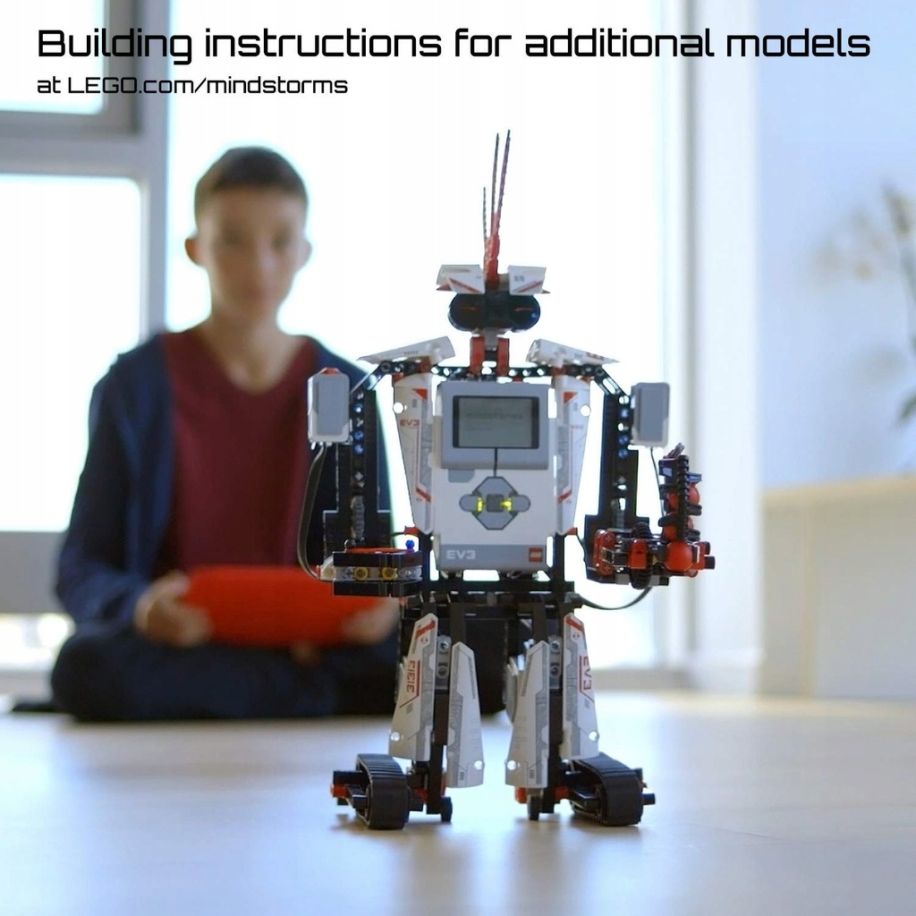 LEGO Mindstorms EV3 31313 Robotyka 5w1 601 el. EDU - 8657283843 ...