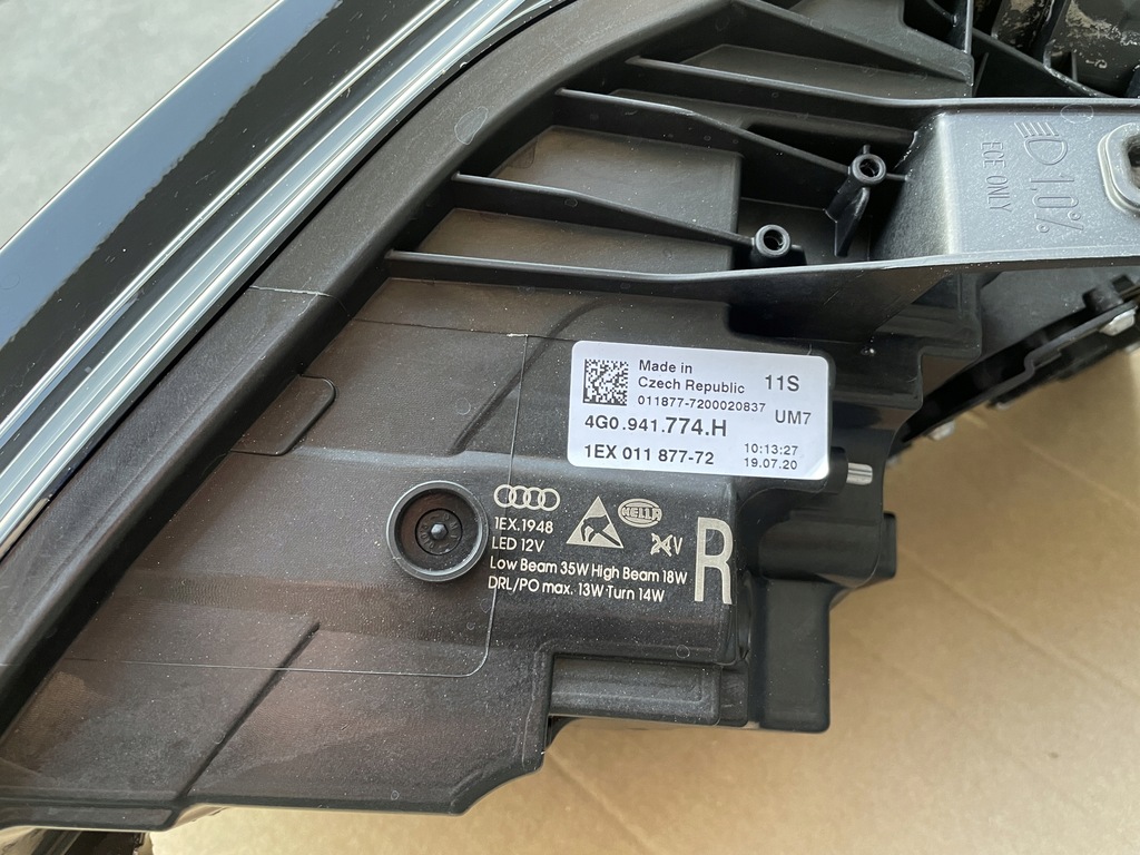 Lampa prawa Audi A6 C7 Lift Full LED 4G0941774H - 11998005550 ...