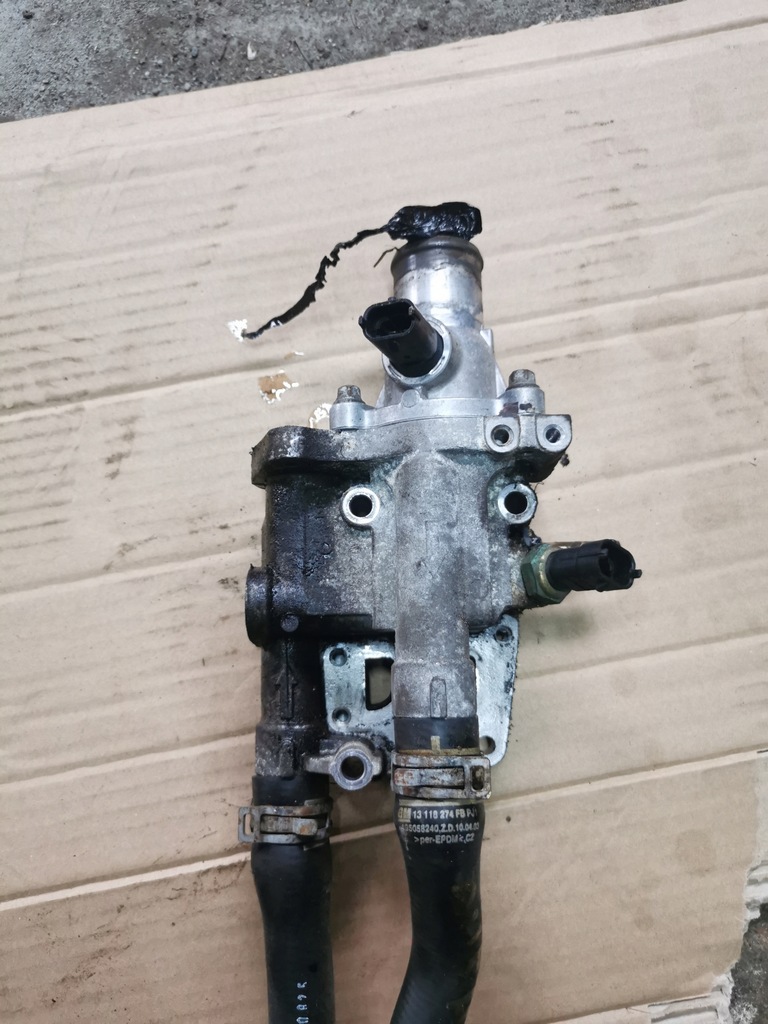 Opel Astra H 1.6 Twinport Obudowa termostatu - 11870172520 - oficjalne archiwum Allegro