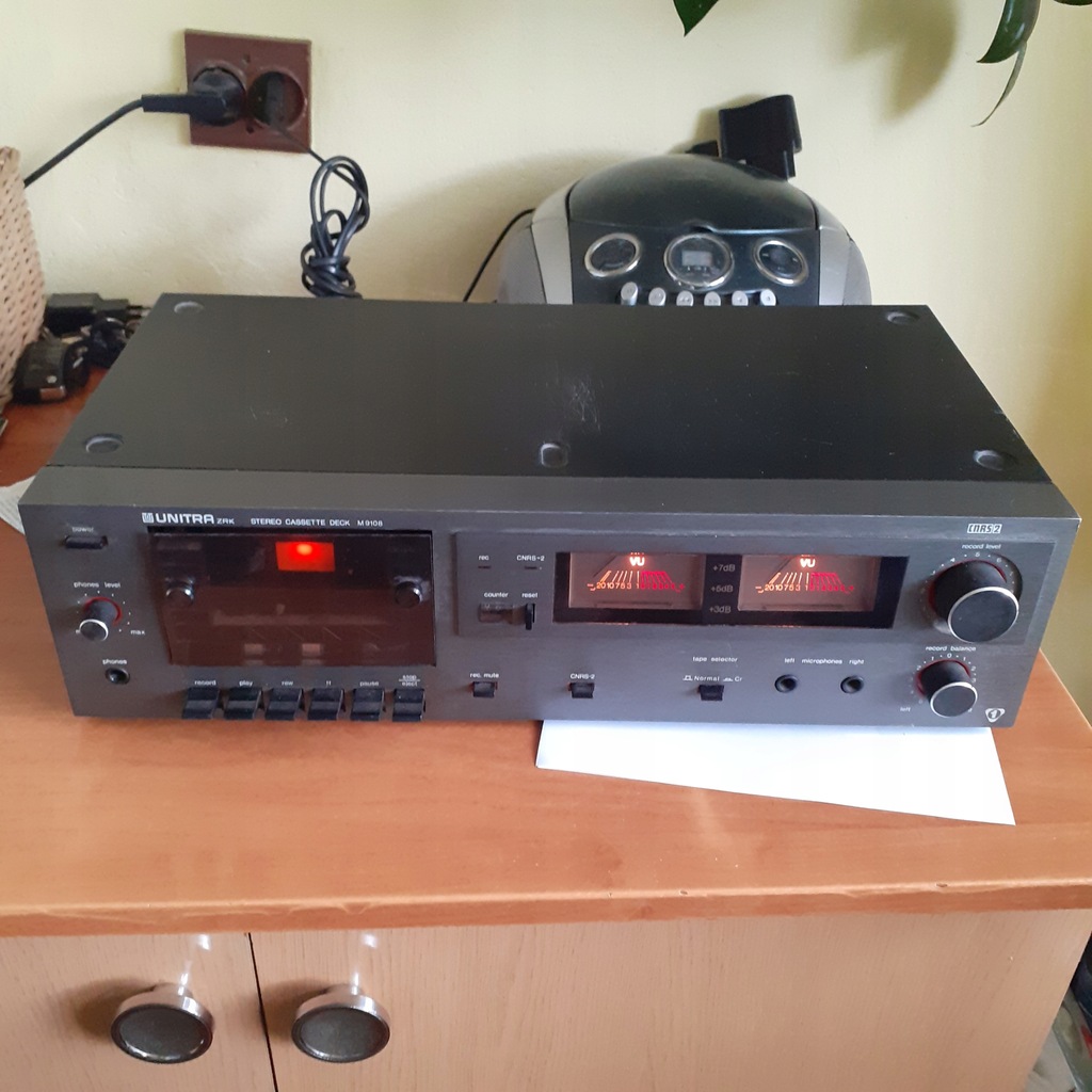 Magnetofon Deck M9108 UNITRA ZRK - 13206659707 - oficjalne archiwum Allegro