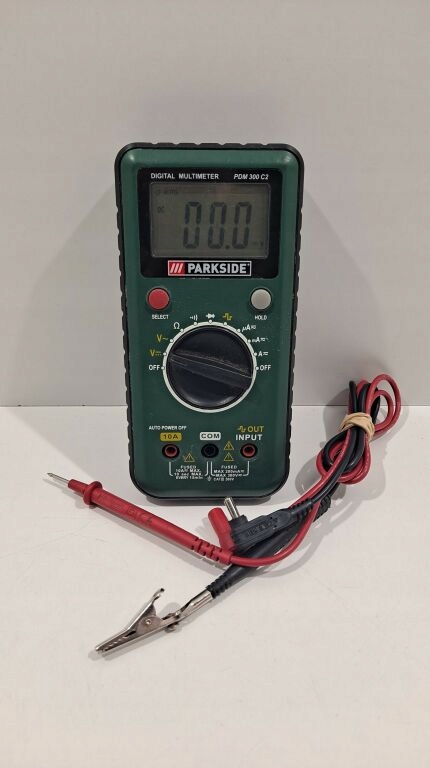 PARKSIDE MUTIMETR CYFROWY MIERNIK PDM 300 C2 - 12114297683 - oficjalne ...