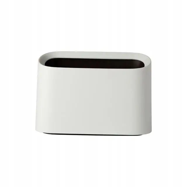 Mini Waste Bin Desktop Garbage Basket Table Home Office Shaking Trash ...