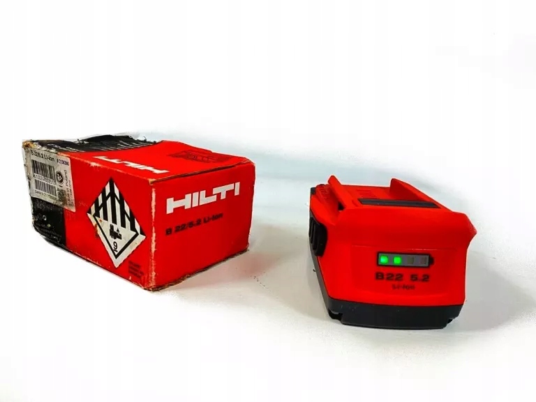 AKUMULATOR BATERIA HILTI B22 22V 5.2AH 04/2022 - 12527552869 - oficjalne archiwum Allegro
