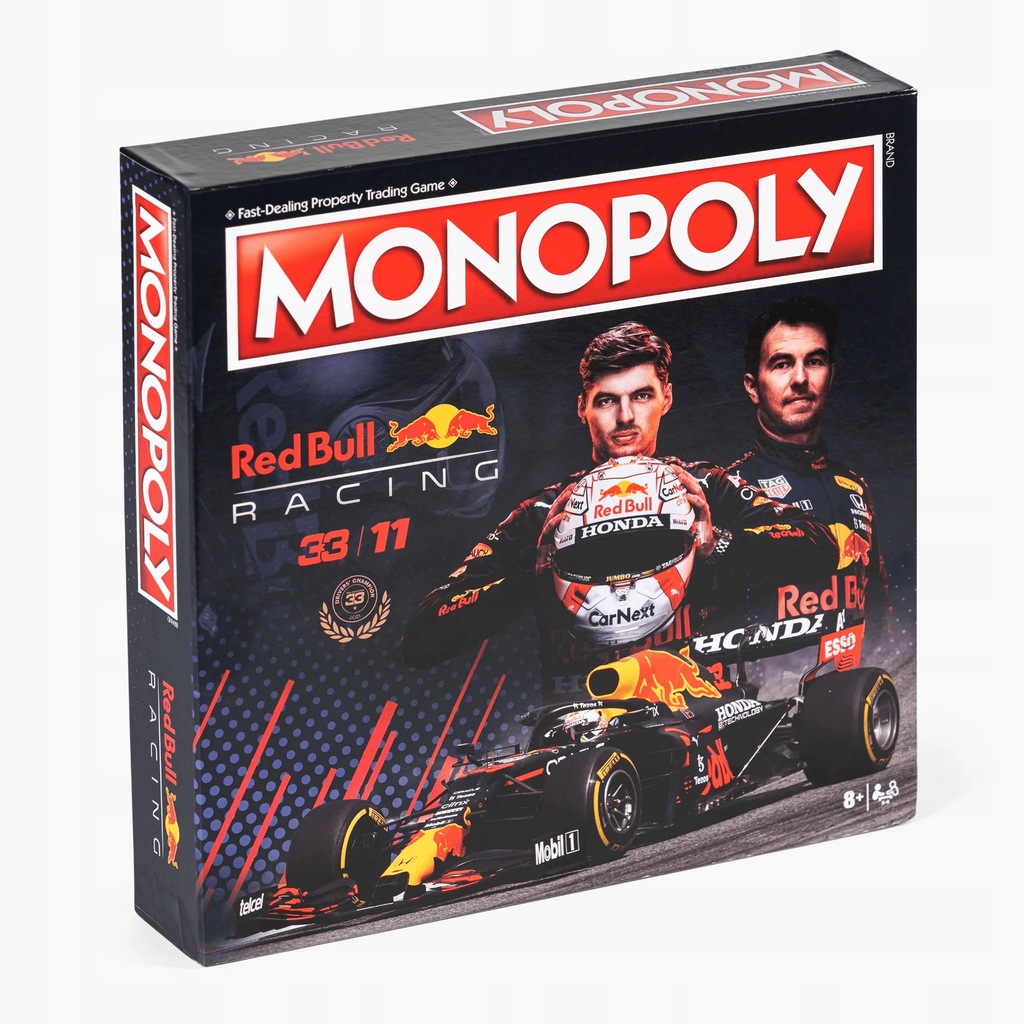 RED BULL Gra Planszowa Monopoly Racing Po ANG 2022 - 12597274896 ...