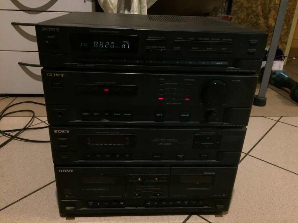 Wieża Hi-Fi SONY HST-D305 LBT-D305 - 12686742884 - oficjalne archiwum ...