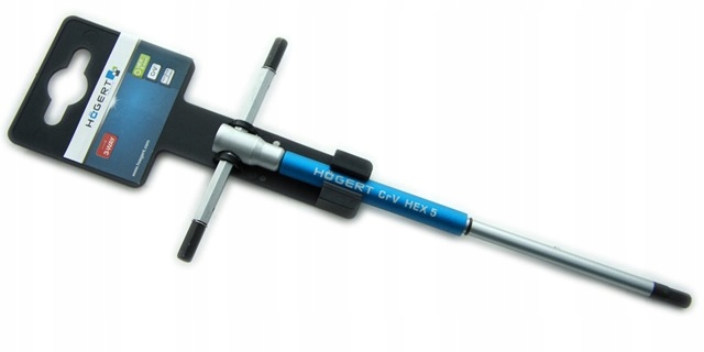 Klucz sześciokątny pokrętło typu T hex 6mm Hogert - 9128622181 ...