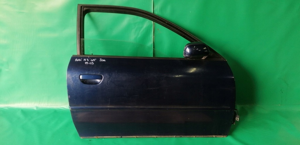 Audi A3 8L 3D lift 99- drzwi przednie prawe - 12345175066 - oficjalne archiwum Allegro