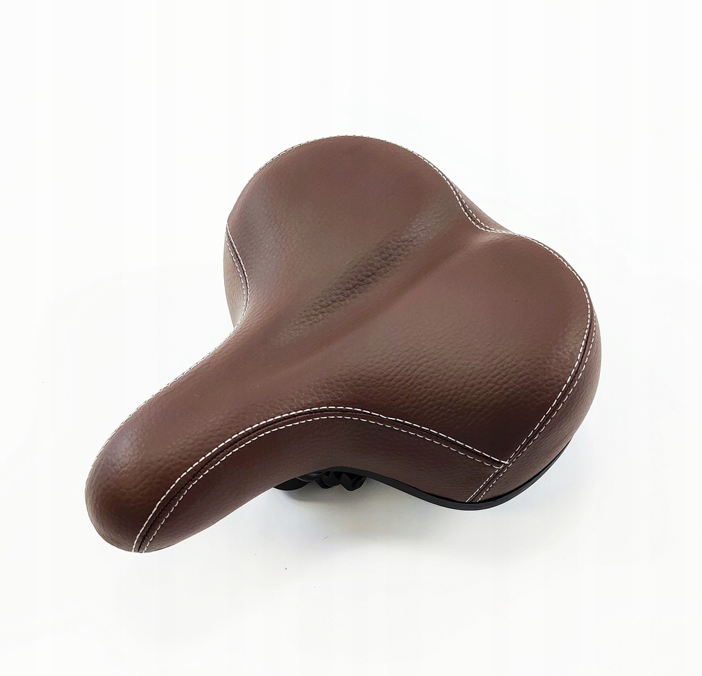 Siodło N668 na sprężynach brązowe obszycie brązowe - 12014791581 ...