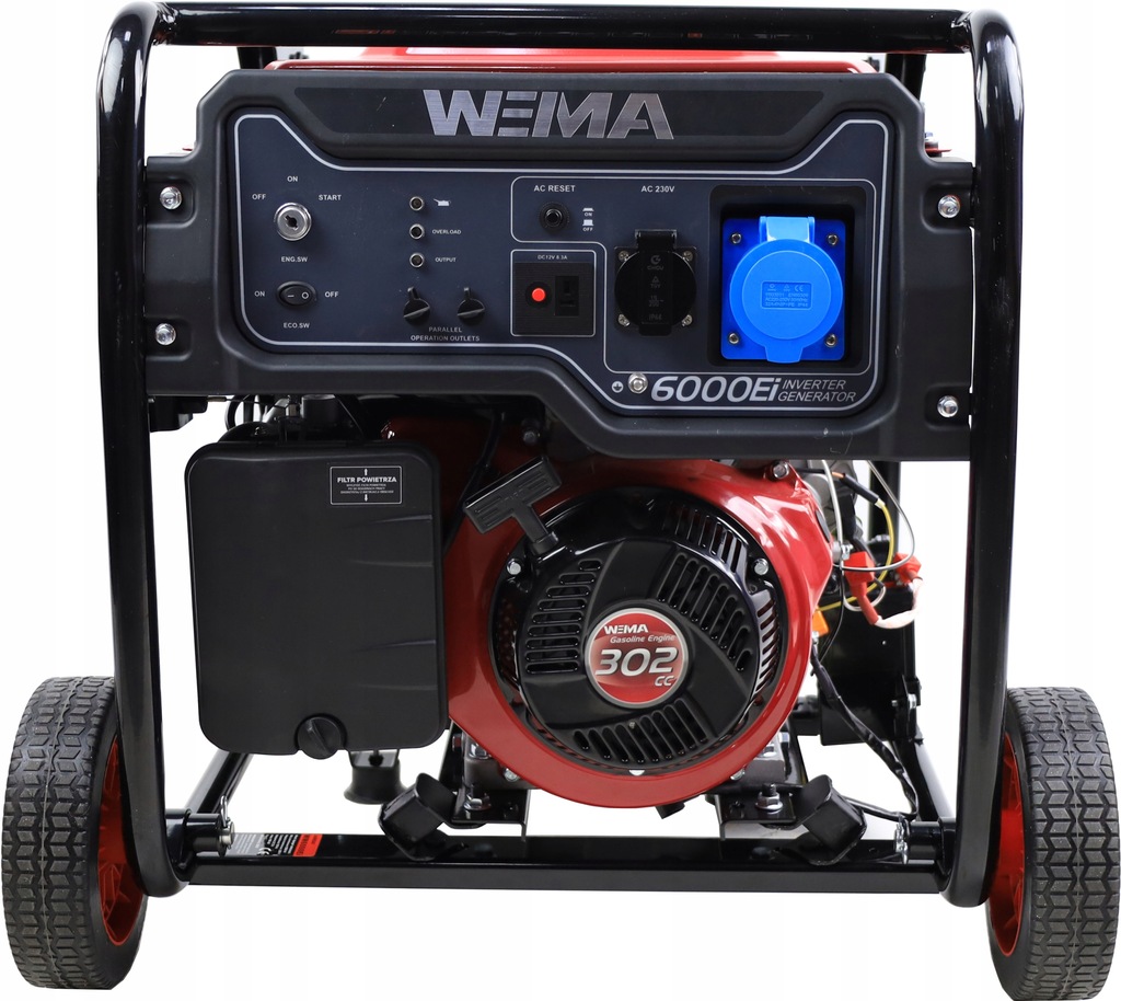 GENERATOR Agregat prądotwórczy inwerterowy 5500 W - 13178689812 - oficjalne archiwum Allegro