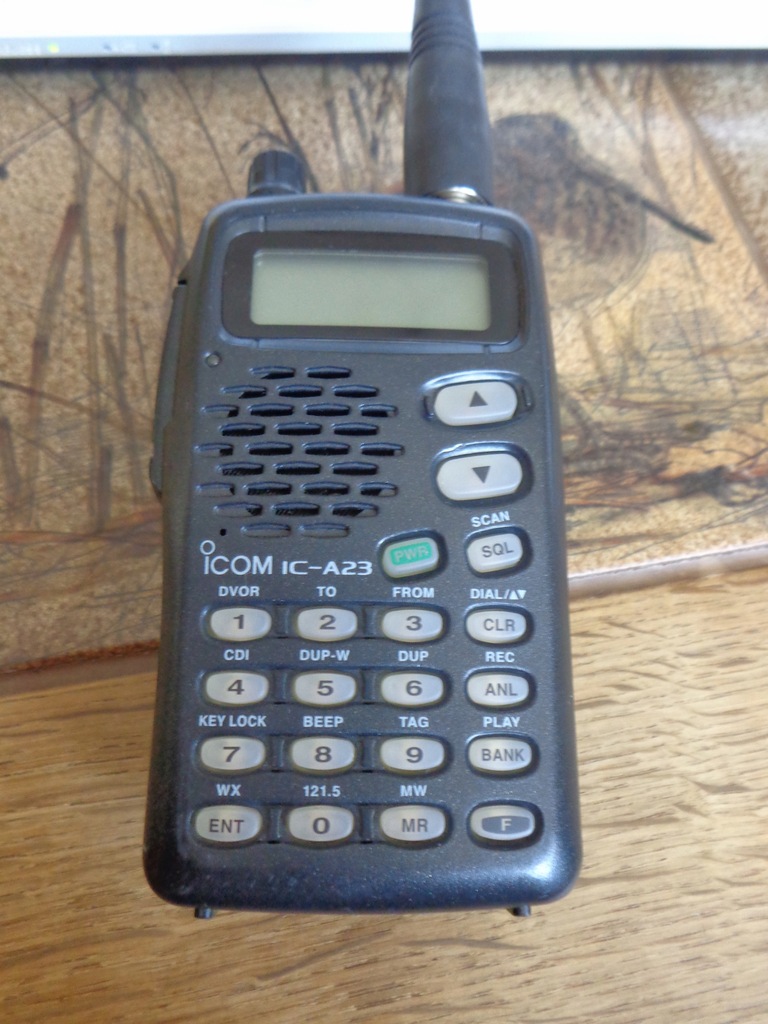 Radiotelefon lotniczy ICOM IC-A23 - 8247863723 - oficjalne archiwum Allegro