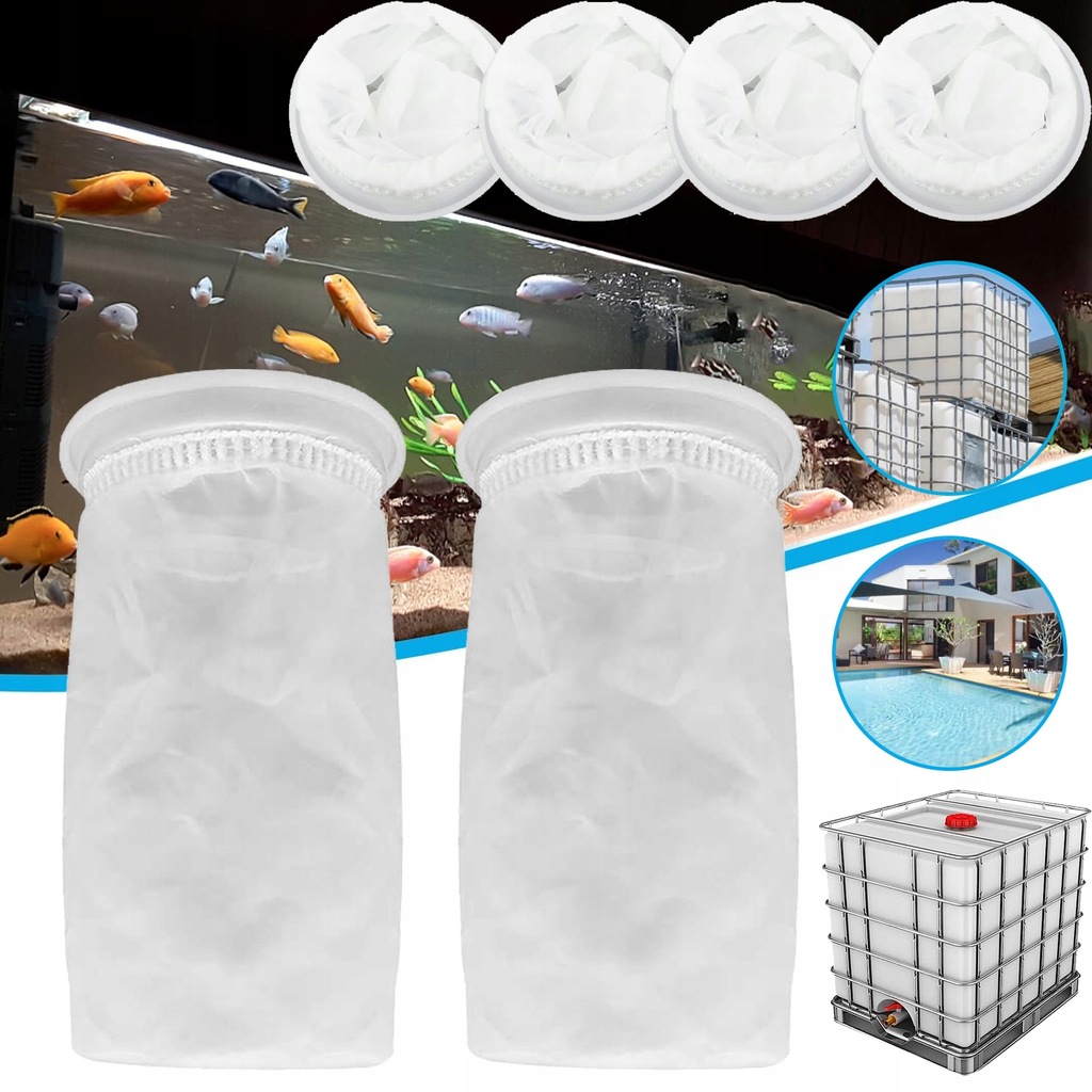 IBC FILTR DO POKRYWY 4 SZT. FILTRÓW IBC DO ZBIORNIKA NA WODĘ DESZCZOWĄ ...