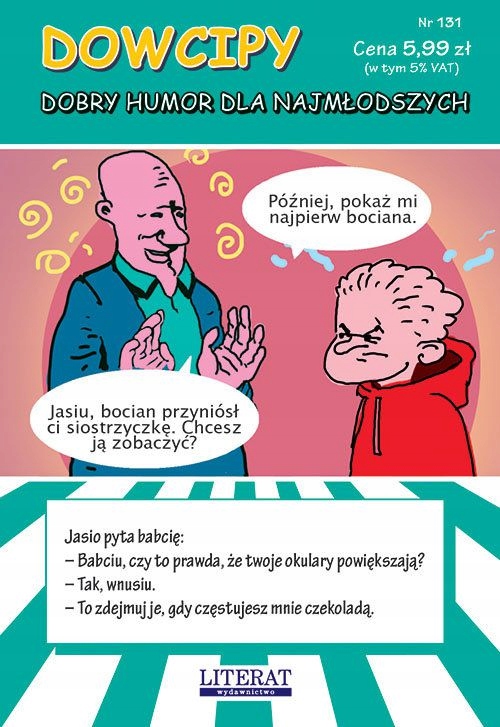 DOWCIPY DOBRY HUMOR DLA NAJMŁODSZYCH - Przemysław - 13752946519 - oficjalne archiwum Allegro