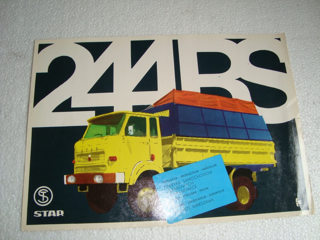 Prospekt Star 244 RS POL-MOT PRL lata 80-te - 12064239111 - oficjalne ...