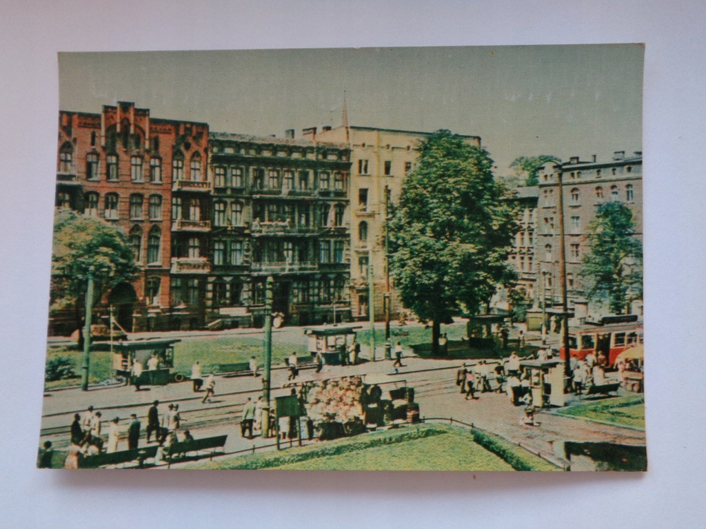 BYTOM PLAC SIKORSKIEGO -TRAMWAJ 1960 - 13147354859 - oficjalne archiwum ...