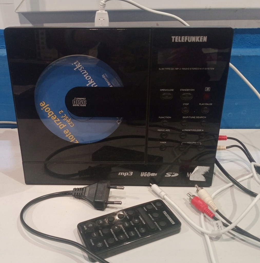 Mini wieża Telefunken V7 bez głośników - 12772400137 - oficjalne ...