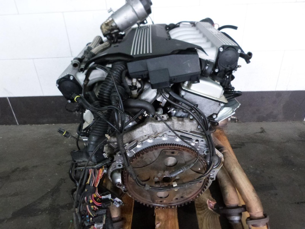SILNIK BMW E38 750 5.4 V12 SWAP 119km M73B54 54122 - 7827960285 ...