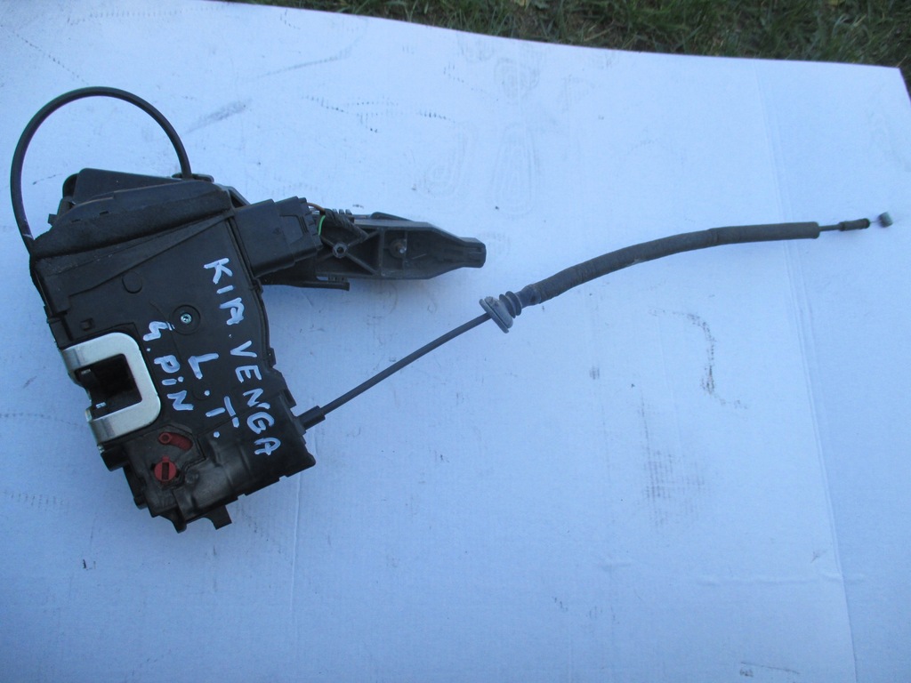 Kia Venga lewy tylny zamek drzwi 4 PIN europa - 12186853333 - oficjalne archiwum Allegro