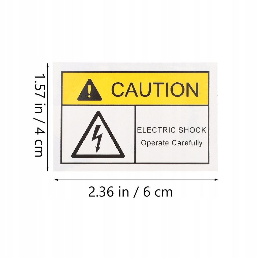 WARNING LABEL FOR ELECTRICAL EQUIPMENT STOPPERS VINYL DECALS 10 PCS ...