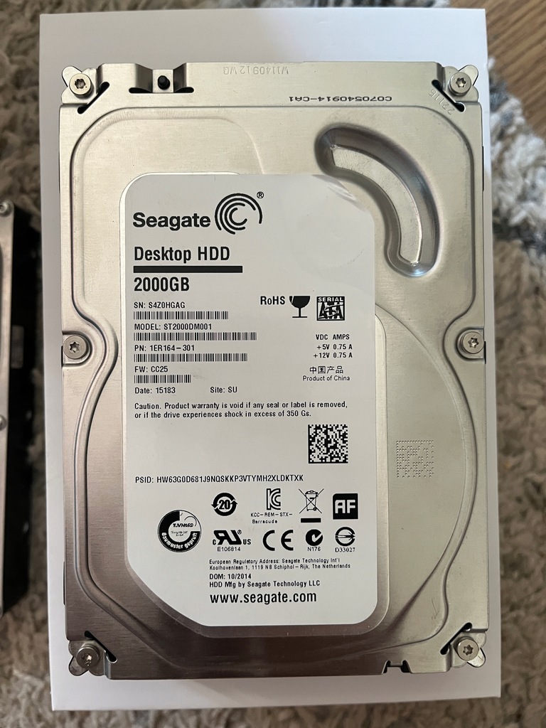 Dysk twardy Seagate 2tb st2000dm001 - 12608474787 - oficjalne archiwum ...