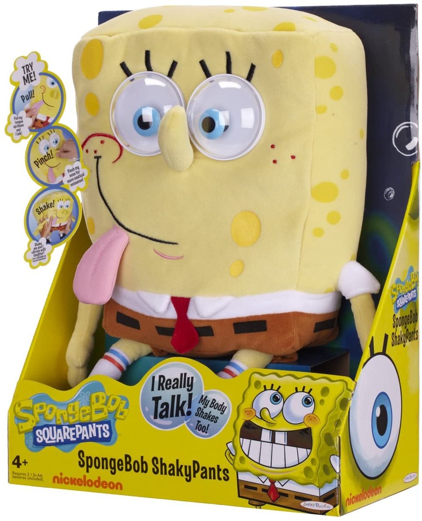 SPONGEBOB MÓWIĄCY MASKOTKA 30 CM WERSJA ANGIELSKA - 10243847214 ...