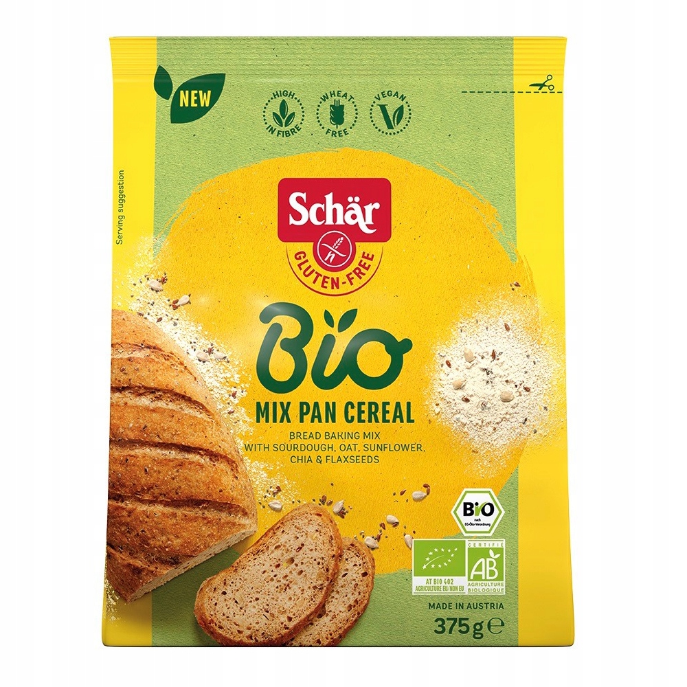 SCHAR Mix pan cereal - mieszanka do wypieku chleba - 12184925957 ...
