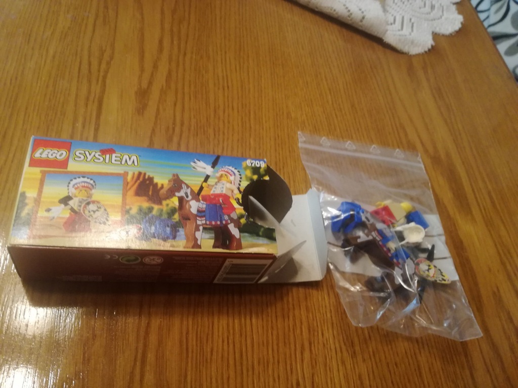 Zestaw Lego 6709 z Lat 90 Indianin dzik zachód - 9944853431 - oficjalne ...
