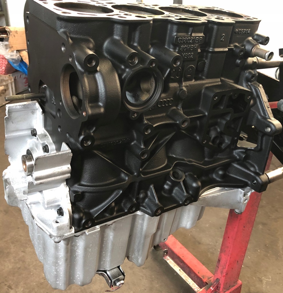 KOMPLETNY DÓŁ SILNIK 2.0 TDI 16V AUDI BLB BRE BNA - 7699453183 ...