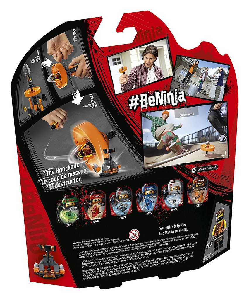 LEGO NINJAGO 70637 Cole mistrz Spinjitzu - 7594894937 - oficjalne ...